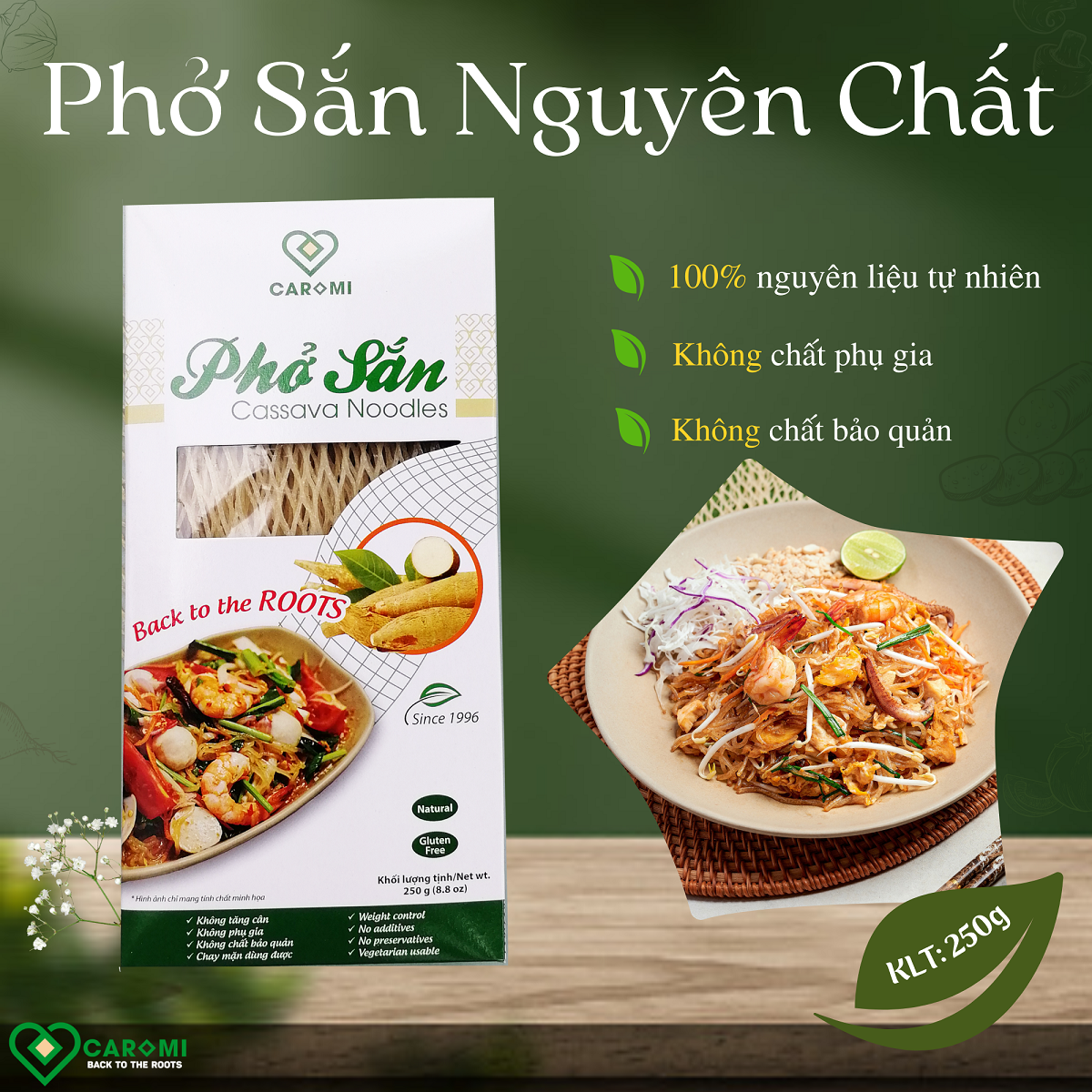 Caromi - Phở sắn, Bánh tráng sắn - Đặc sản xứ Quảng Phở Sắn Nguyên Chất ...