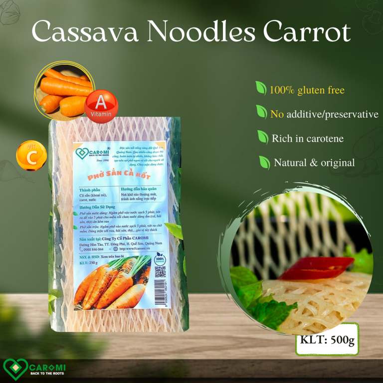 Caromi - Phở sắn, Bánh tráng sắn - Đặc sản xứ Quảng Home - Caromi - Phở ...